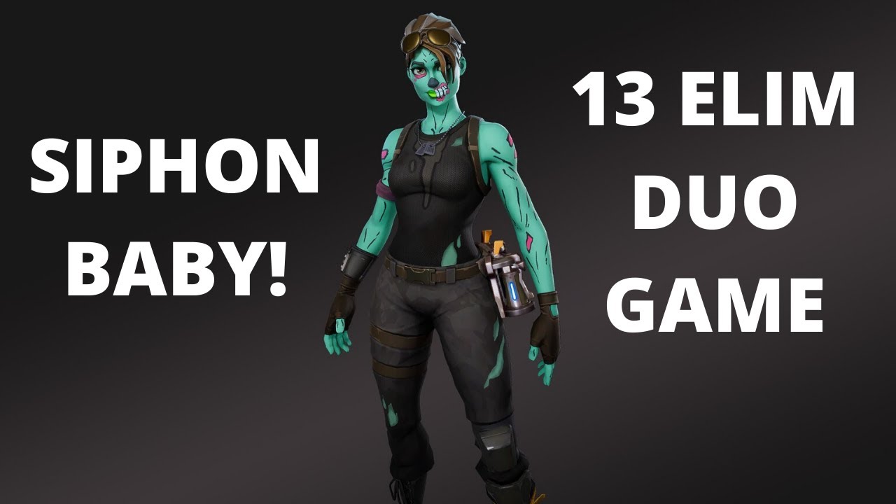 13 Kill Duo Siphon Game-mode | Fortnite Chapter 2 Battle Royale - YouTube
