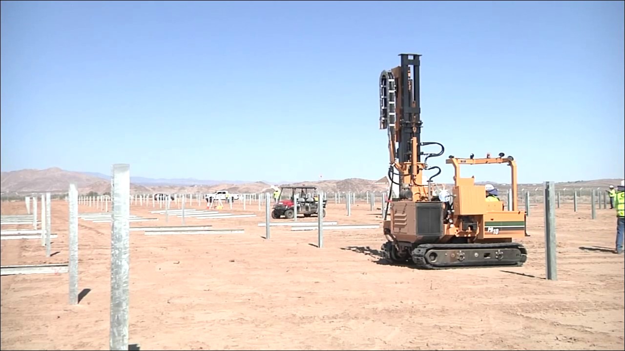 VERMEER PD10 Pile Driver - YouTube