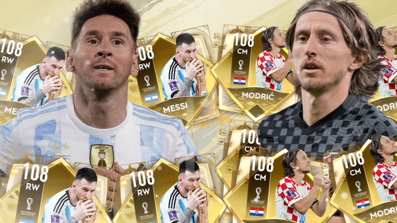 NEW 108 MESSI AND MODIRIC ARE CRACKED - YouTube