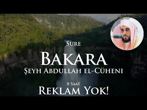 Reklamsız Kur'an Uyku için | Sure Bakara | 8 Saat | Şeyh Abdullah el-Cüheni