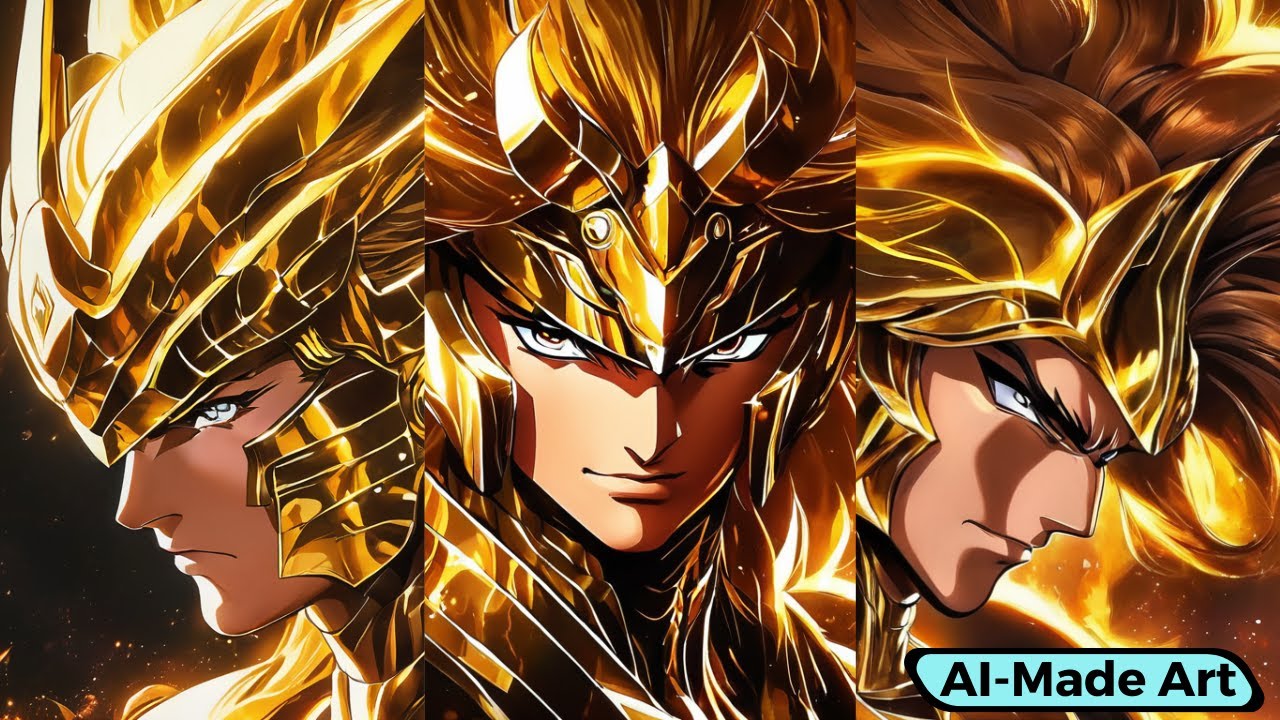 SAINT SEIYA Tribute: The GOLD SAINTS reimagined Part 2 | by AI-Made Art ...