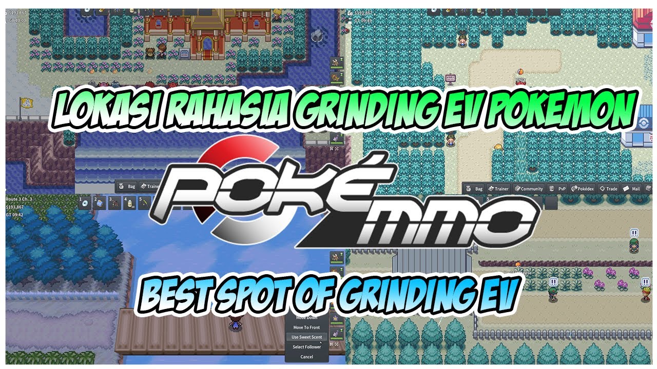 Lokasi EV Training Terbaik - PokeMMO Guide Indonesia - YouTube