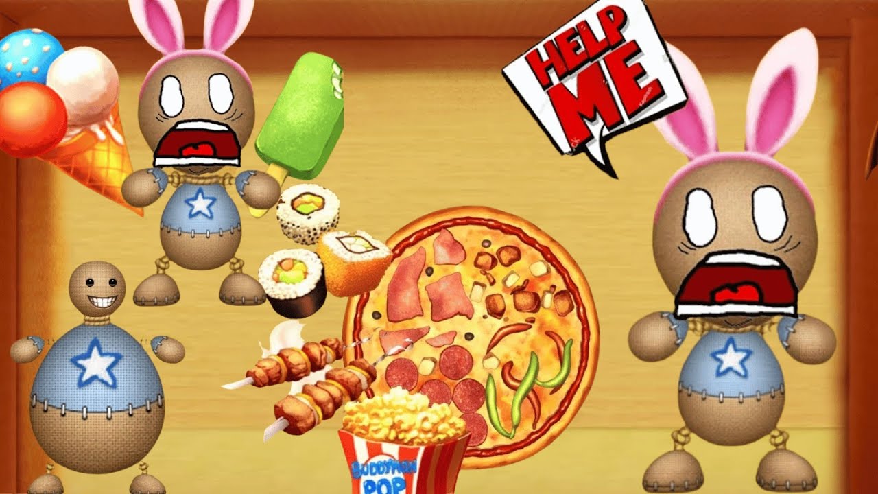 The Buddy vs Foods | Kick the Buddy | - YouTube