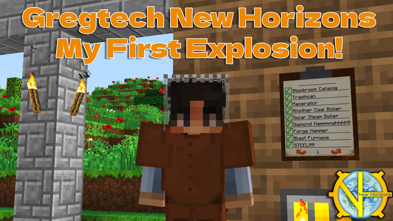 Gregtech New Horizons Guide E10: Forge Hammer, Solar Boiler, Macerators ...