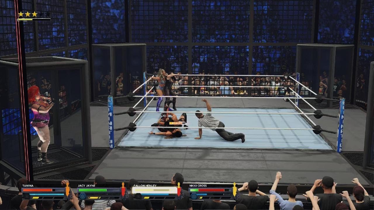 Gigi Dolan vs. Fallon Henley vs. Jacy Jane vs. Nikki Cross vs. Matilda ...