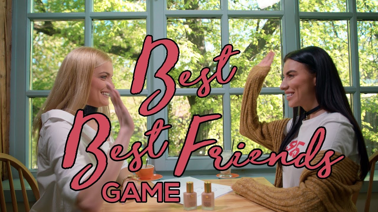The BEST BEST FRIENDS Game ft Estee Lauder + GIVEAWAY (4K ...