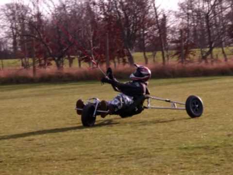PTW Wildkat, Power Kite Buggy, First Run Out - YouTube