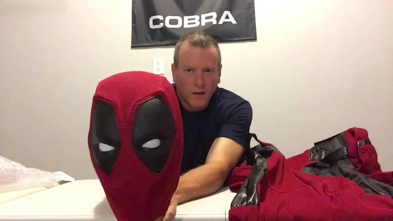 Deadpool Cosplay Costume Opening from ProCosplay - YouTube