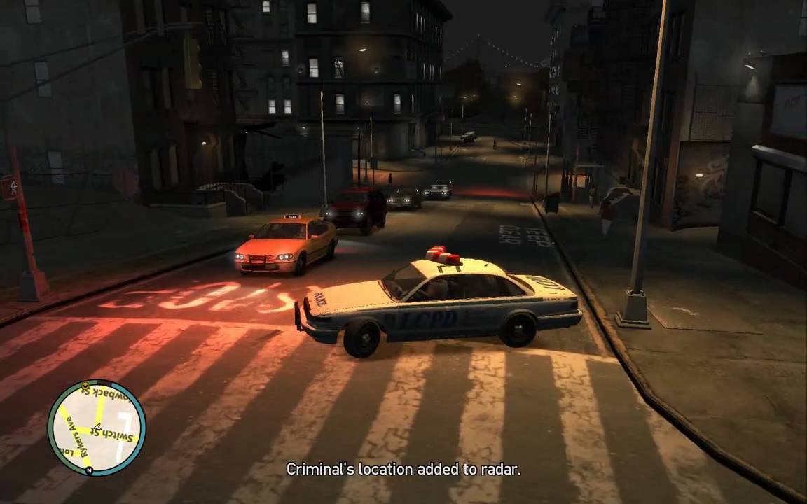 GTA 4 police computer - YouTube