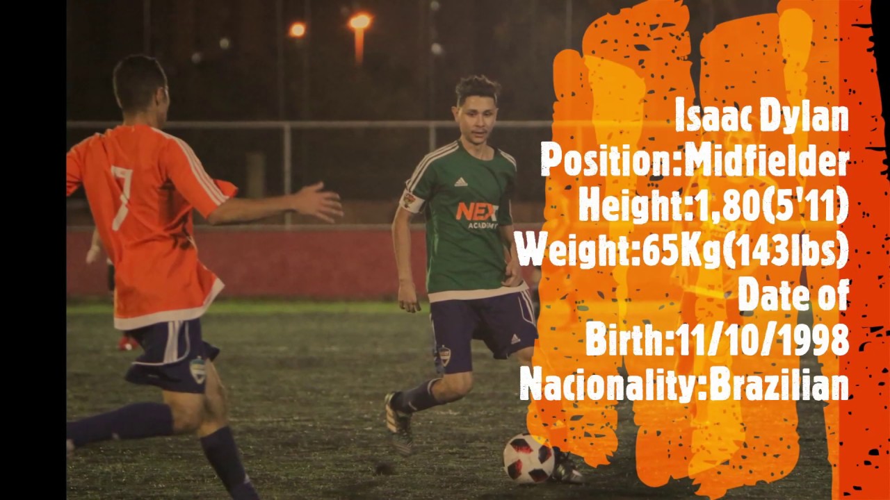 Midfielder Isaac Dylan highlights - YouTube