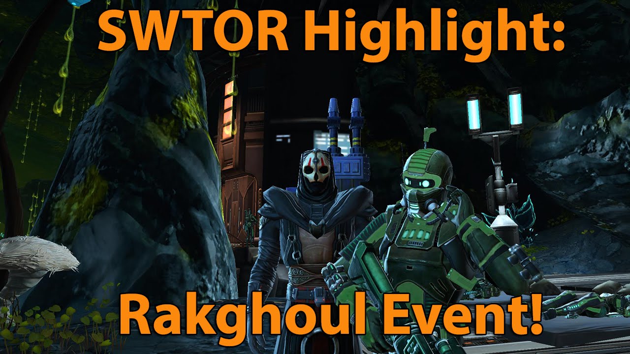 SWTOR Highlight: The Rakghoul Event! - YouTube