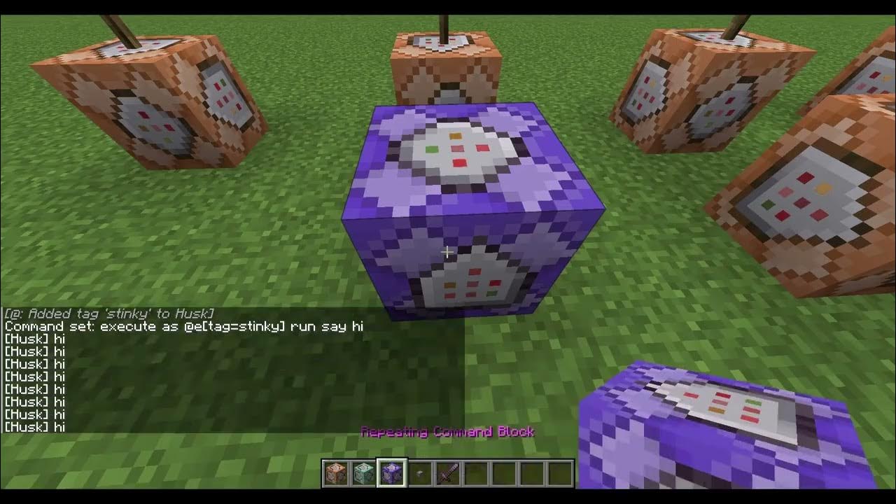 Simple Command Block Tutorial + Make An Explosive Bow In Minecraft - YouTube