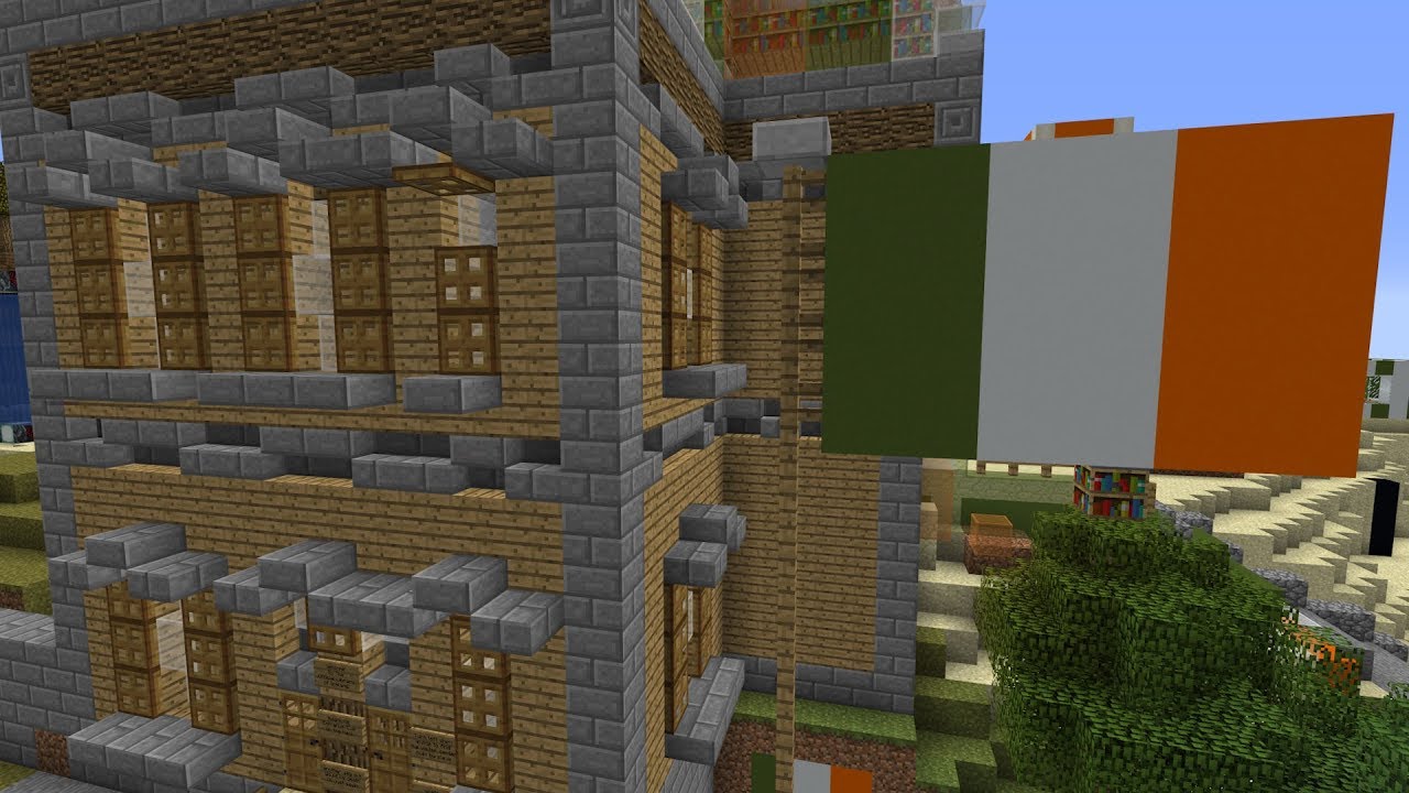 I Asked My Subscribers to Build Ireland In Minecraft - YouTube