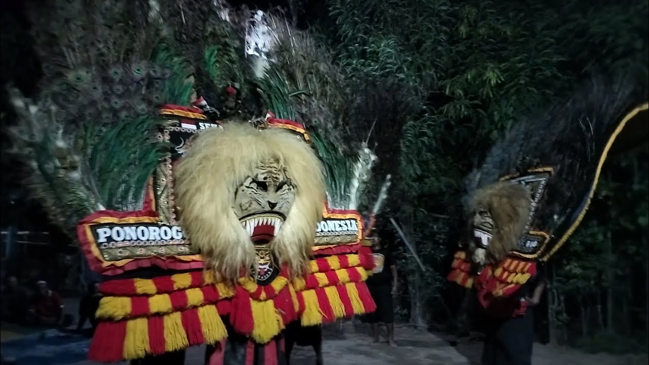 BARONGAN REOG PONOROGO TERBESAR REGOL WENGKER GEGERKAN GELANGKULON ...