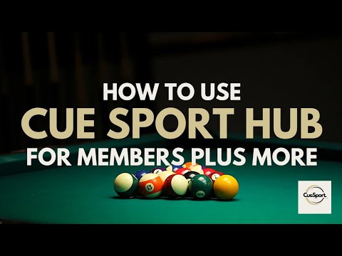 Catch up and how to use Cue Sport Hub - YouTube