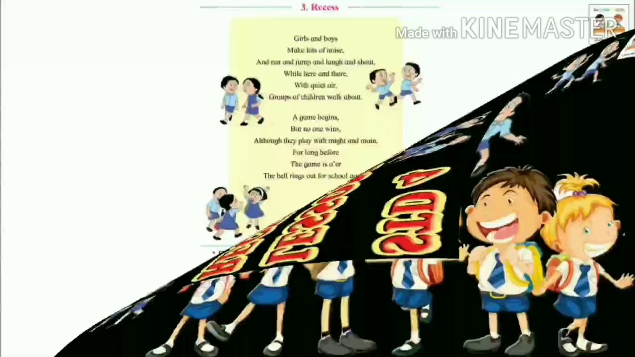 English poem no 3 Recess explanation - YouTube