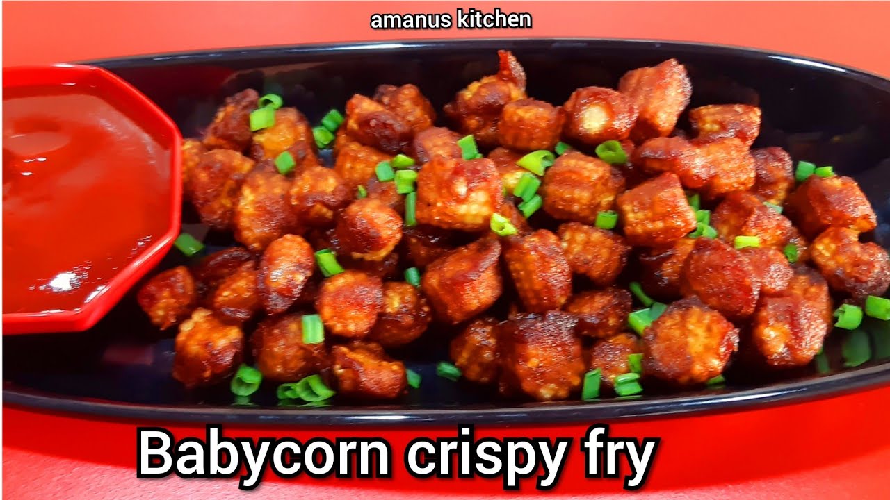 Babycorn crispy fry recipe|babycorn fry|baby corn recipe|easy babycorn ...
