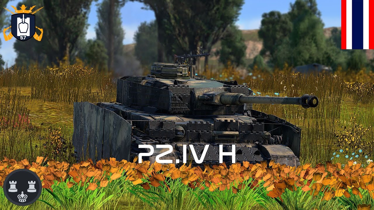 War Thunder | WW2 Tank Pz.IV H Gameplay Realistic Battles - YouTube