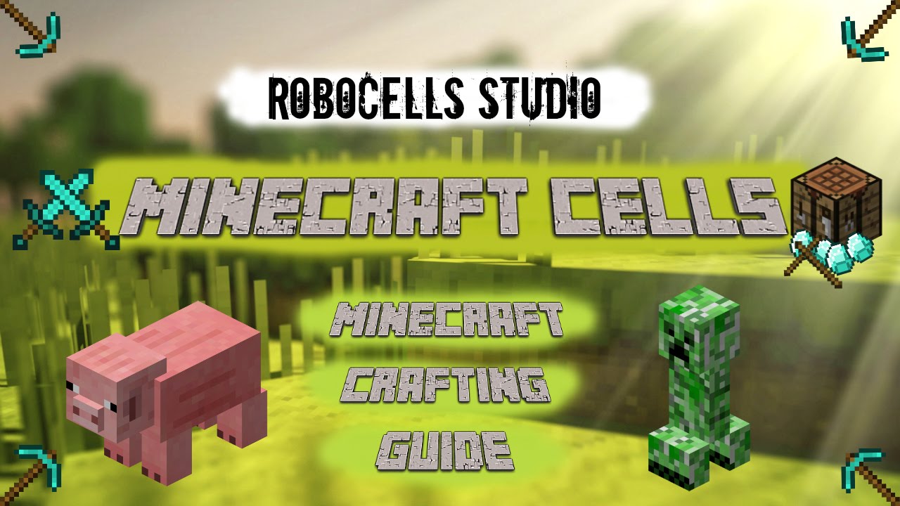 How to craft items in Minecraft (MinecraftCells with 1.9 update) - YouTube