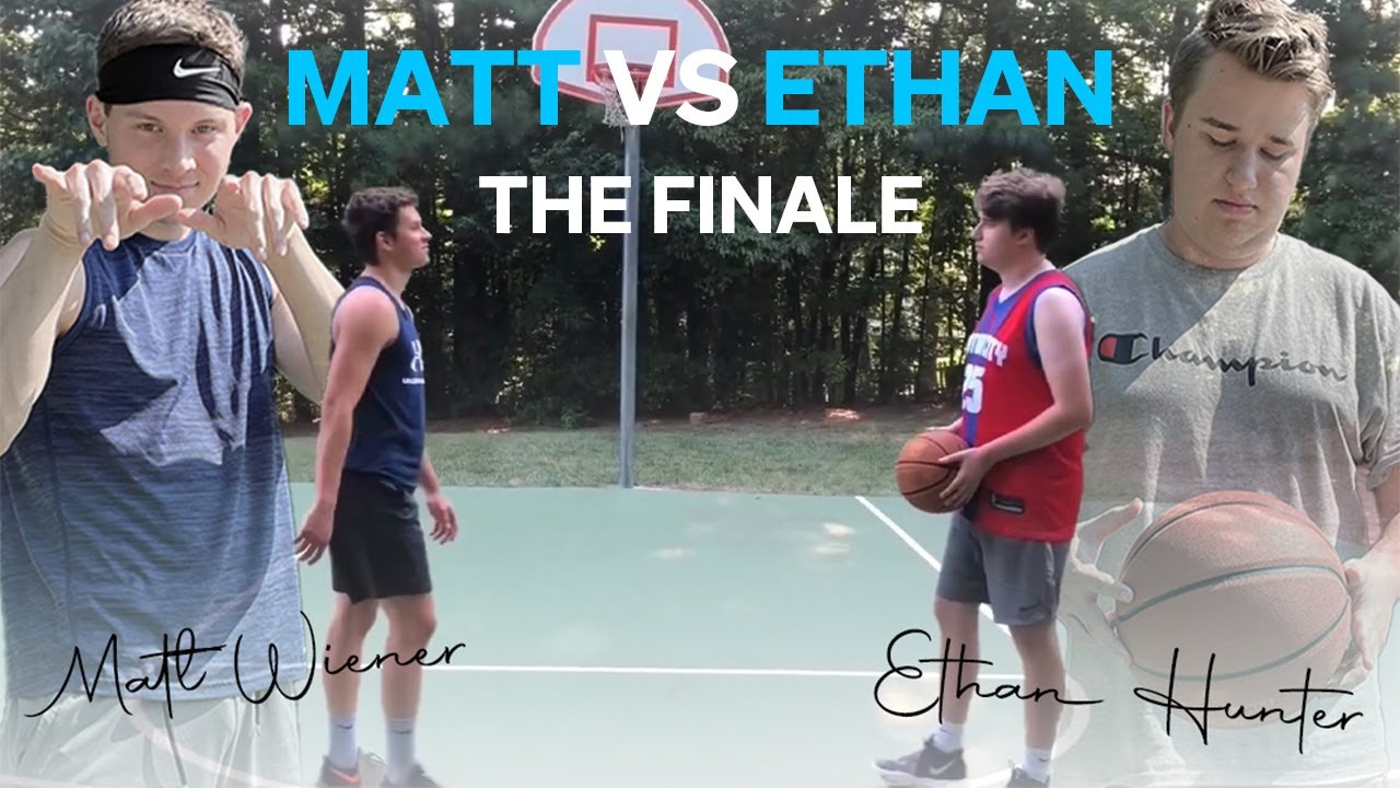 Basketball's GREATEST RIVALRY comes to an END... Matt vs Ethan 1v1 #4 ...