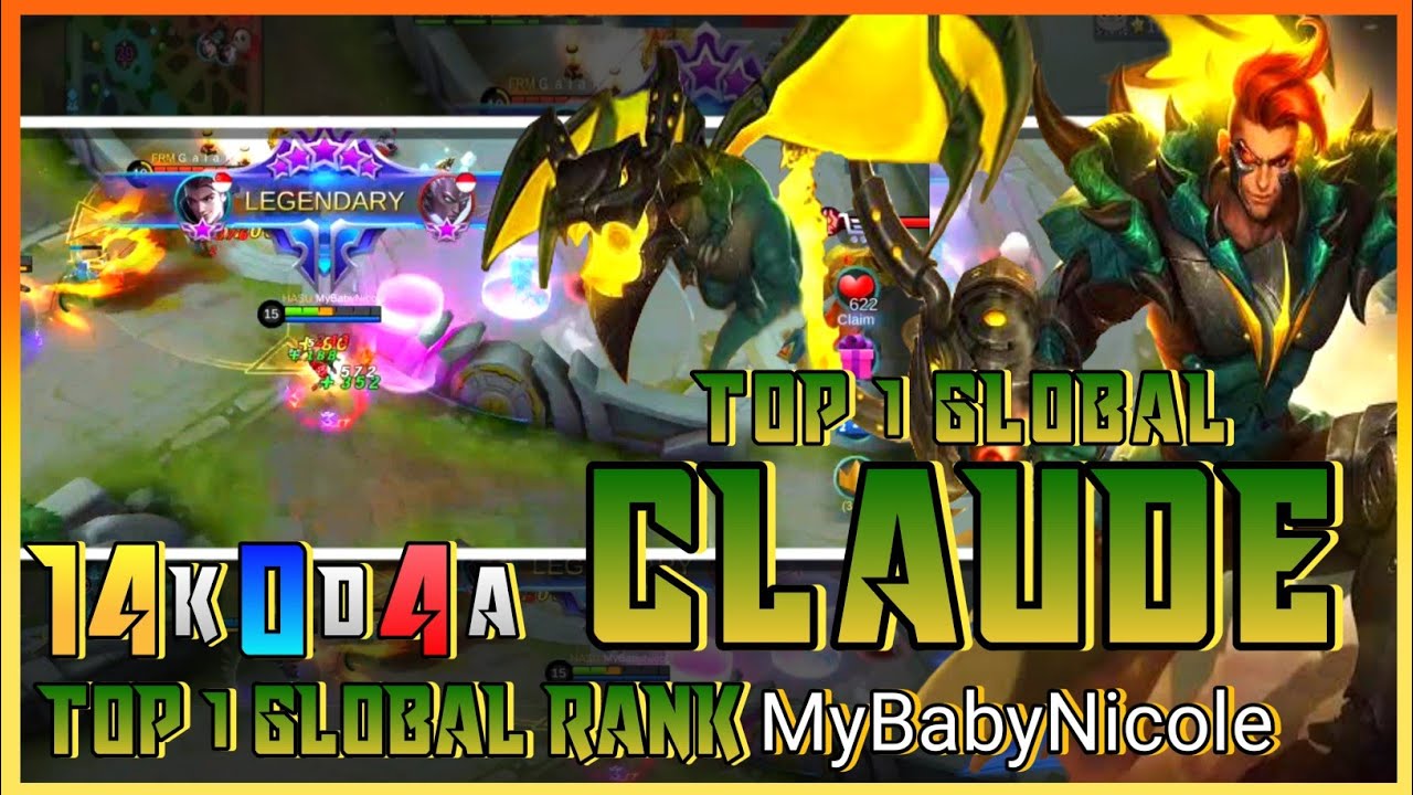 Claude Best Build 2020 with Perfect Gameplay by TOP 1 Global Claude ...