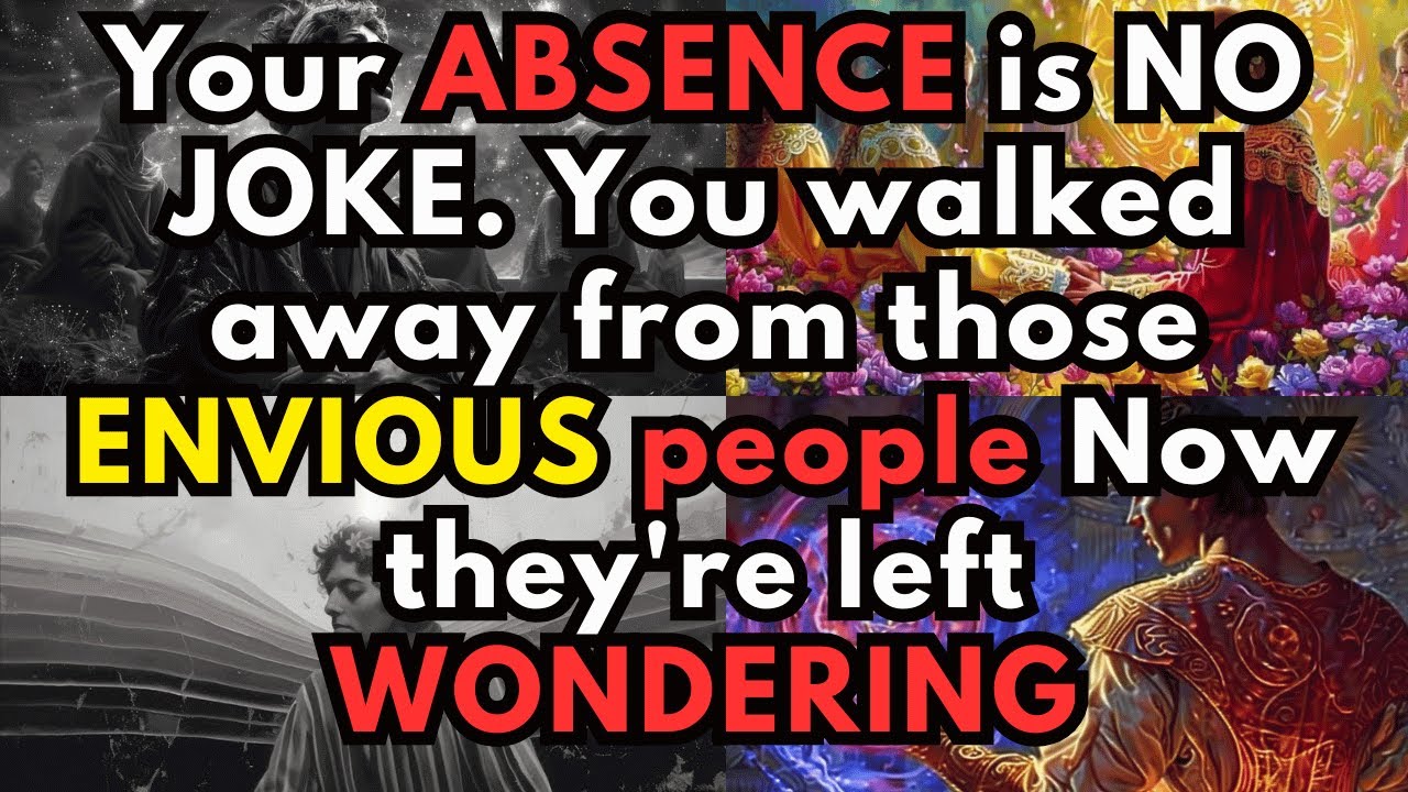 Your ABSENCE is NO JOKE. You walked away from those ENVIOUS people Now ...
