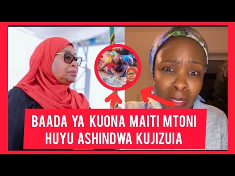 DUH/ HUYU DADA ASHINDWA KUJIZUIA KISA TUKIO HILI LA MTONI KUKUTA MAITI