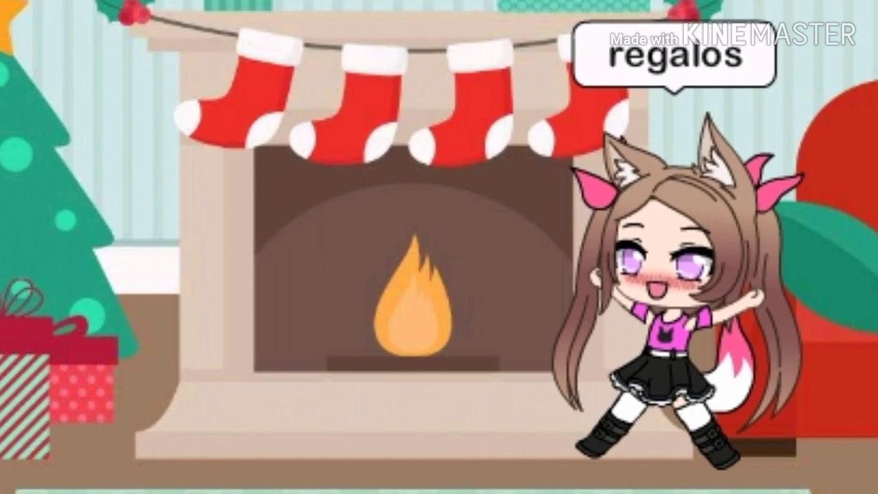 Santa claus llego a la ciudad ( gacha life) - YouTube