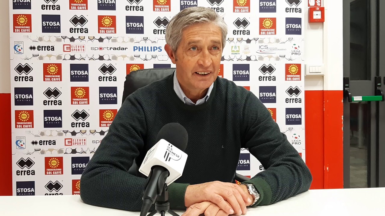 Mister Marco Masi nel post Pianese-Como - YouTube