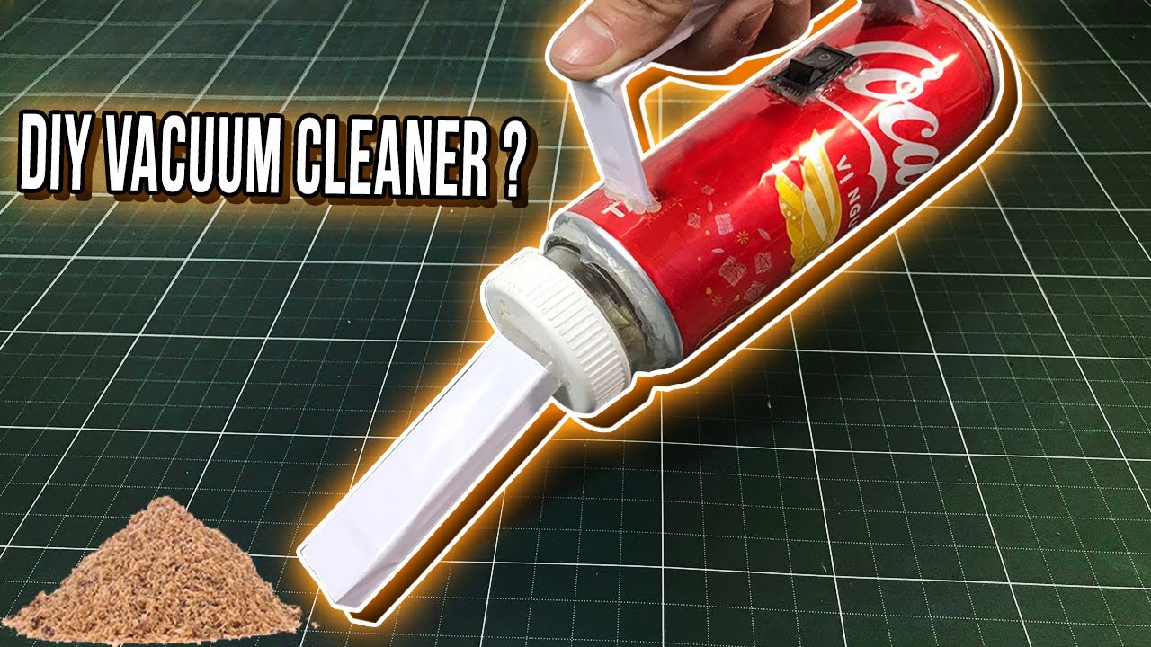 How to make a vacuum cleaner from coca cola, diy creations - YouTube