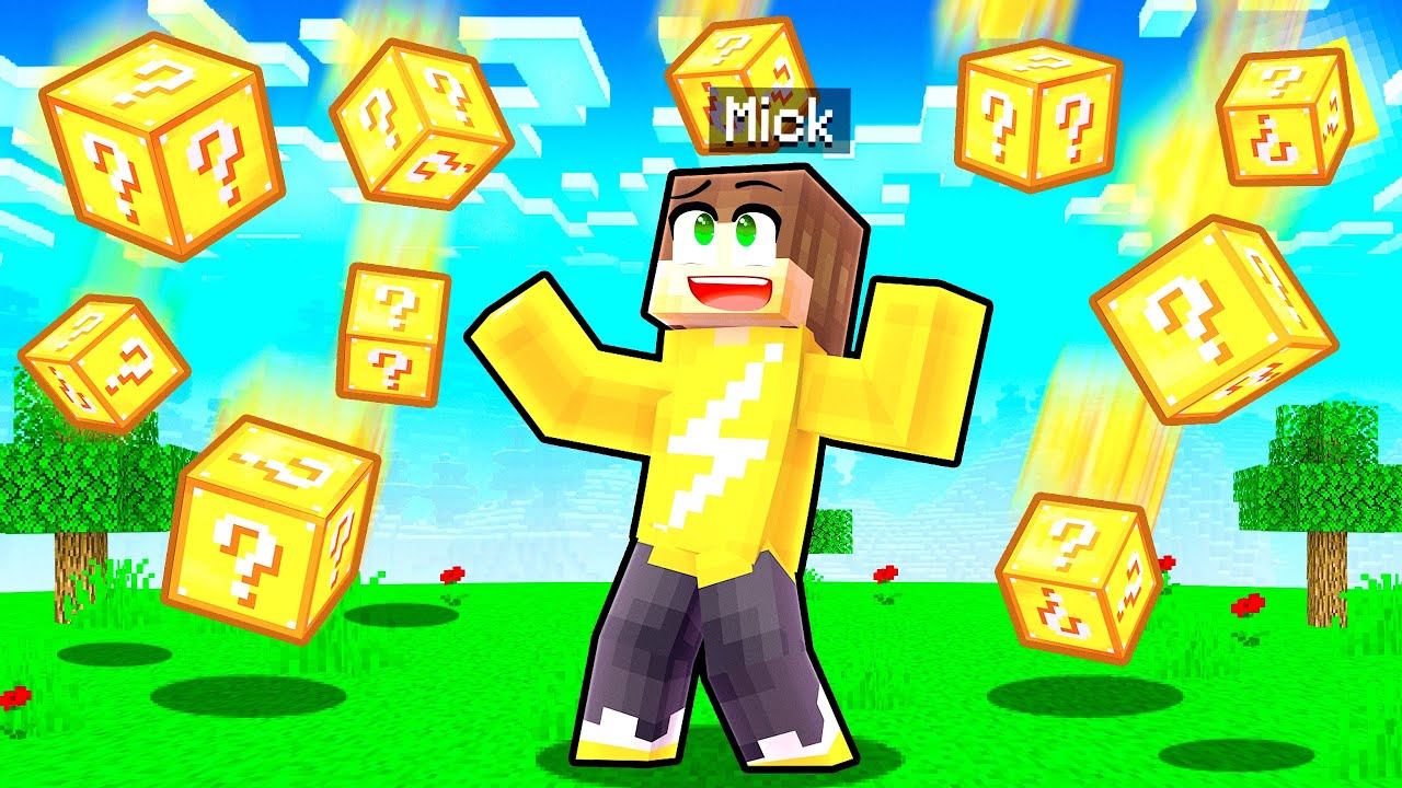 Minecraft Maar Regen = Lucky blocks - YouTube