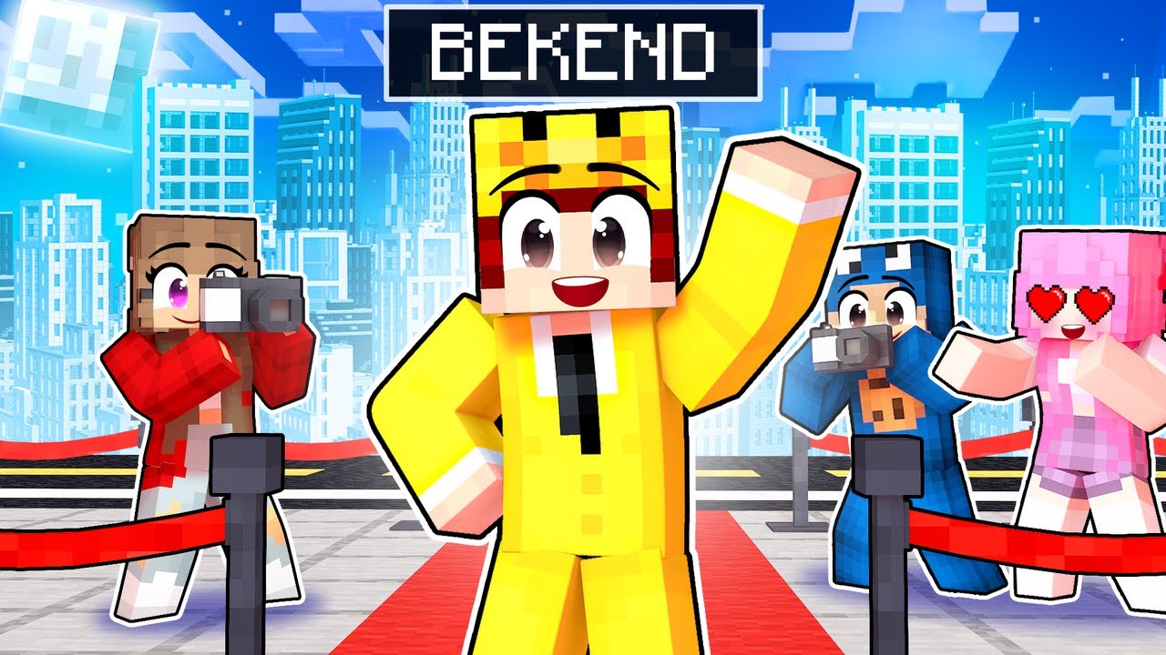 Dennus Wordt BEKEND In Minecraft.. - YouTube