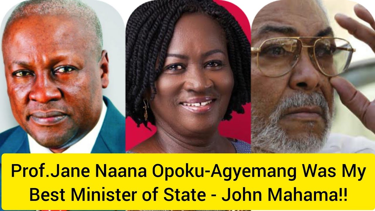 Prof.Jane Naana Opoku-Agyeman Was My Best Minister#MyRunningMate ...
