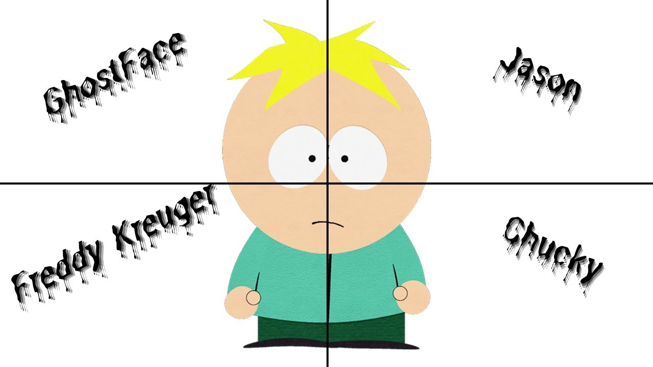 Drawing Butters in FOUR Different HORROR Styles! 😱😈 - YouTube