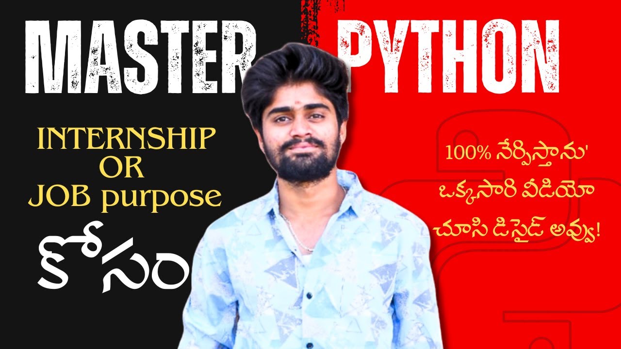 Master Python Course V2.0 | CodingFataka | Telugu Education | Software Training - YouTube