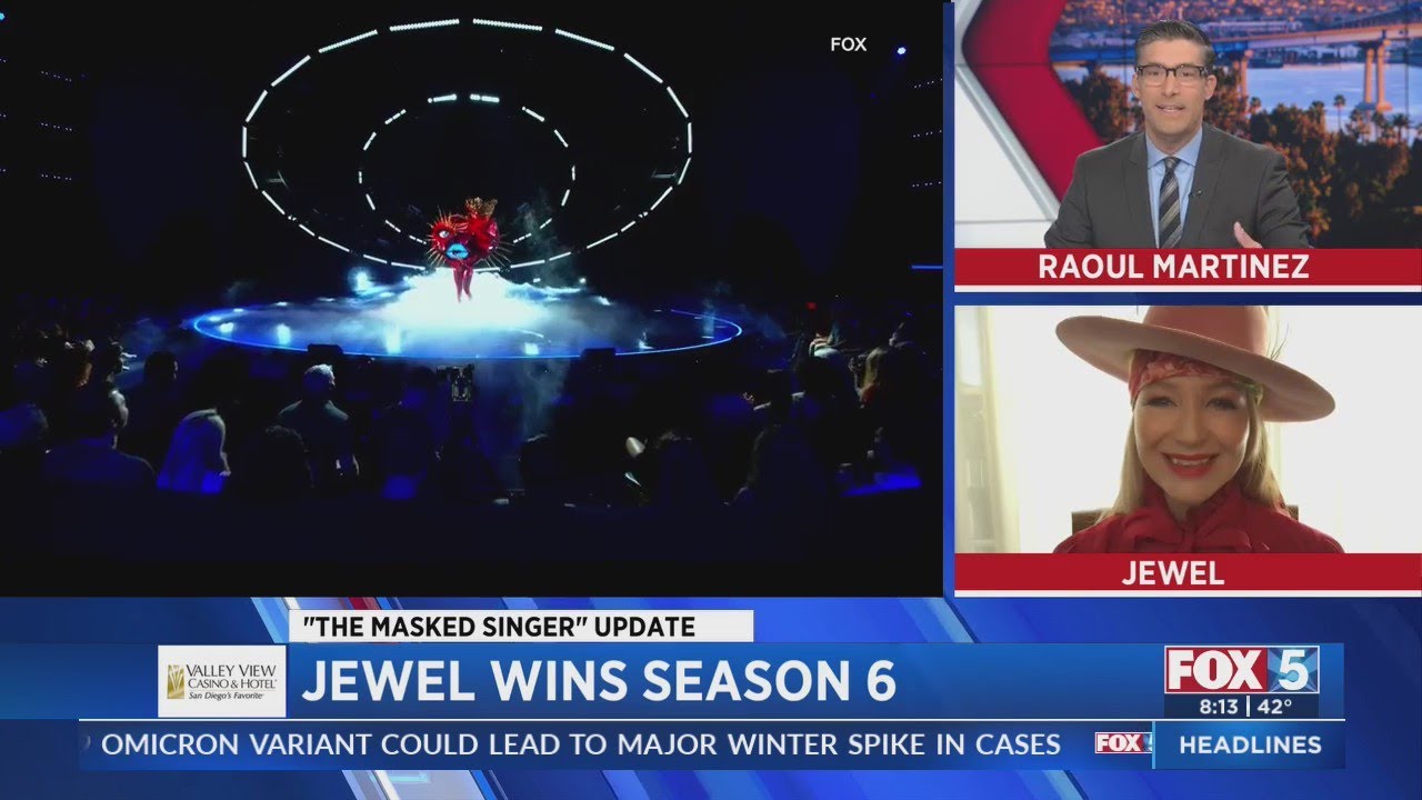 Jewel Talks San Diego Connection After Winning Masked Singer Season 6 ...