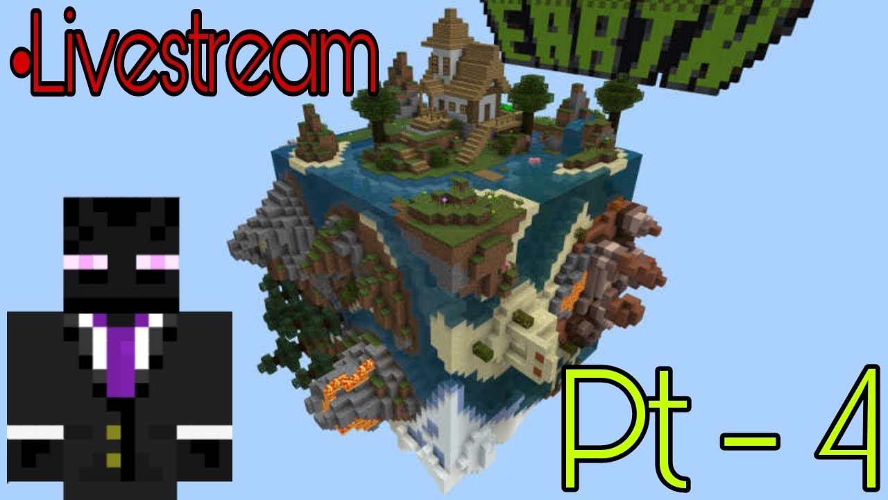 Minecraft Minecon Earth Map Pt - 4 (Livestream) - YouTube