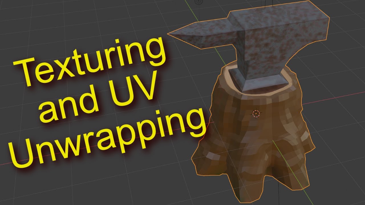 Blender hand painted texture maps and UV unwrapping Twitch Stream - YouTube