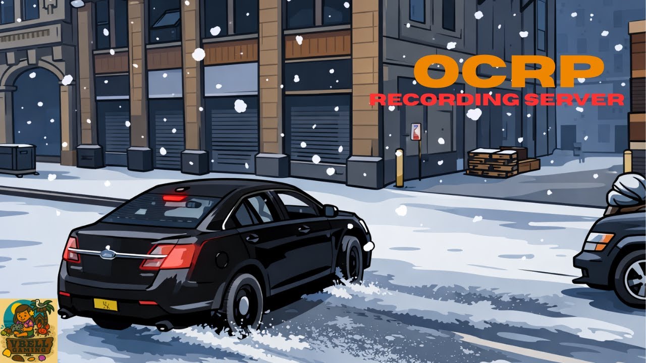 No Traction, No Mercy: Police Chases on Snowy Streets in OCRP | GTAV RP ...