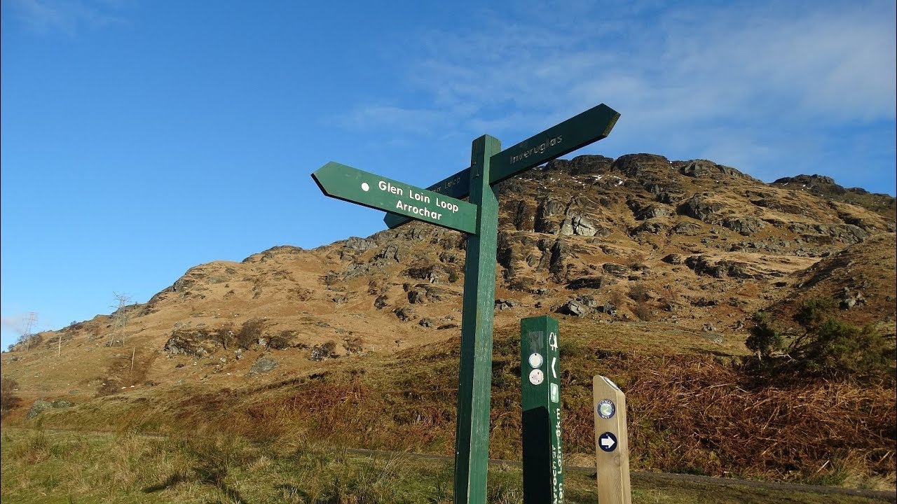 Glen Loin Loop(Arrochar) ~ 4th february 2018 - YouTube
