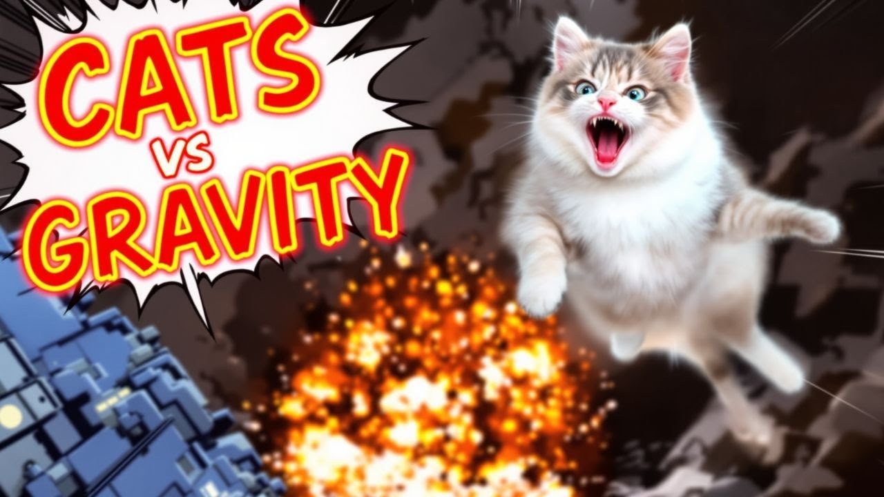 Cats vs Gravity – 😹 || Funniest Cat Fails Compilation #ytshorts #video ...
