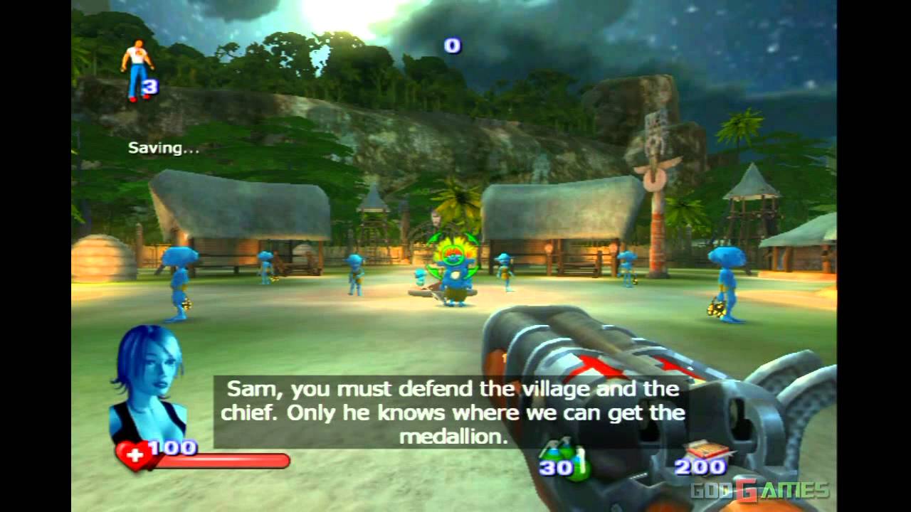 Serious Sam II - Gameplay Xbox (Xbox Classic) - YouTube