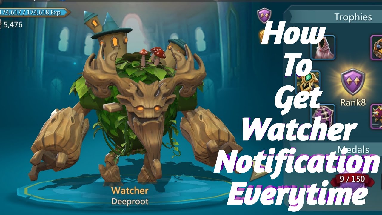 Lords mobile how to get watcher hell event Notification Everytime - YouTube