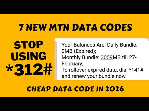How to Buy MTN Cheap Data in 2026 | (Cheapest MTN Data Plan) - YouTube