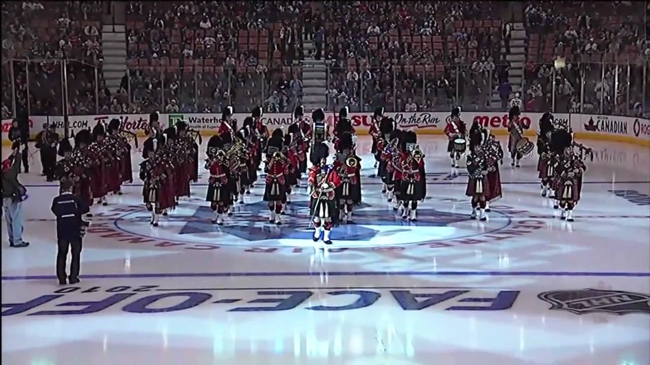 Toronto Maple Leafs Home Opener - The 48th Highlanders - Oct 7th 2010 ...