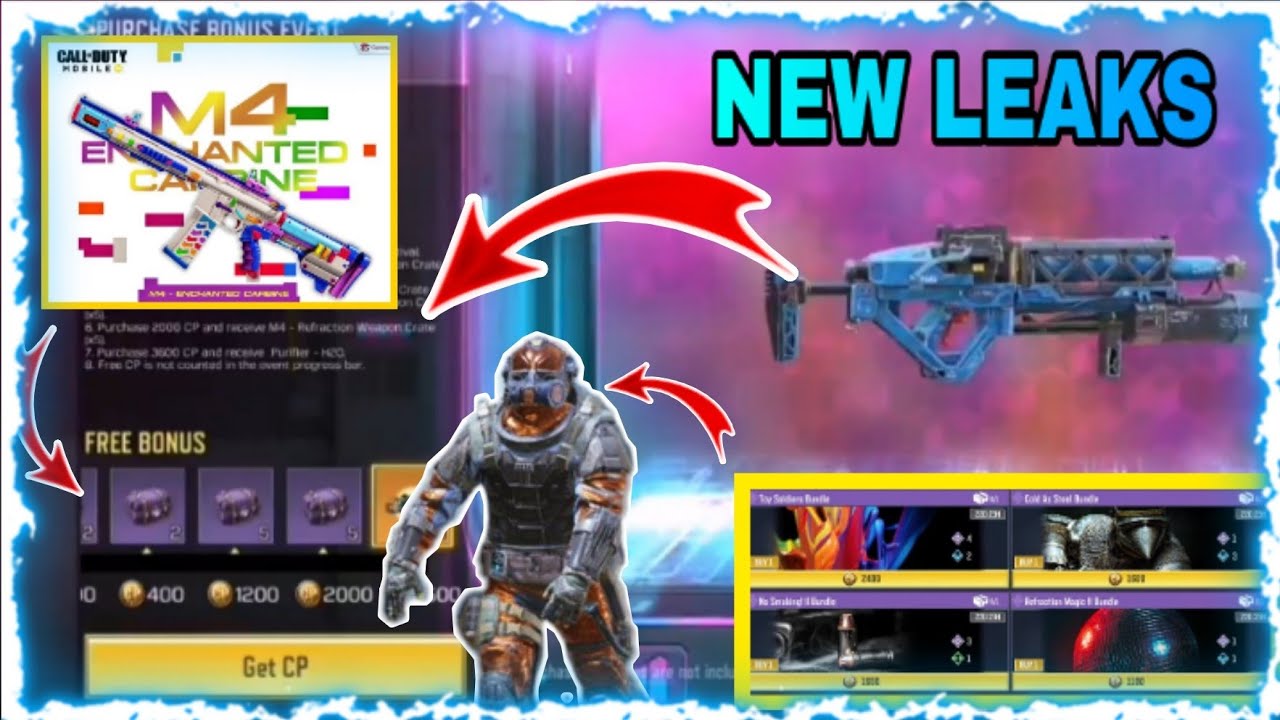 COD MOBILE NEW LEAKS - NEW PURCHASE BONUS EVENT, PANDA LUCKY DRAW ...