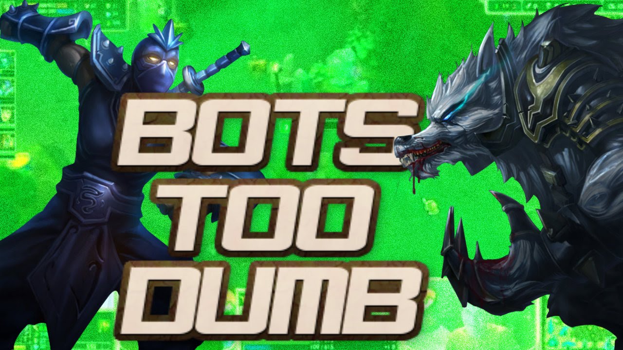 League of Legends Stream Highlight: #4 - BOTS TOO DUMB! - YouTube