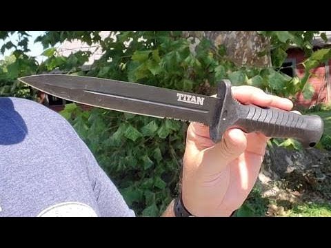 TRS Titan knife review - YouTube