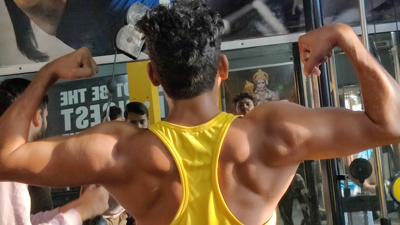 BACK AND BICEPS💪|| WORKOUT | INSANE PUMP YOUR MUSCLES 🔥💯 #gym #fitness ...