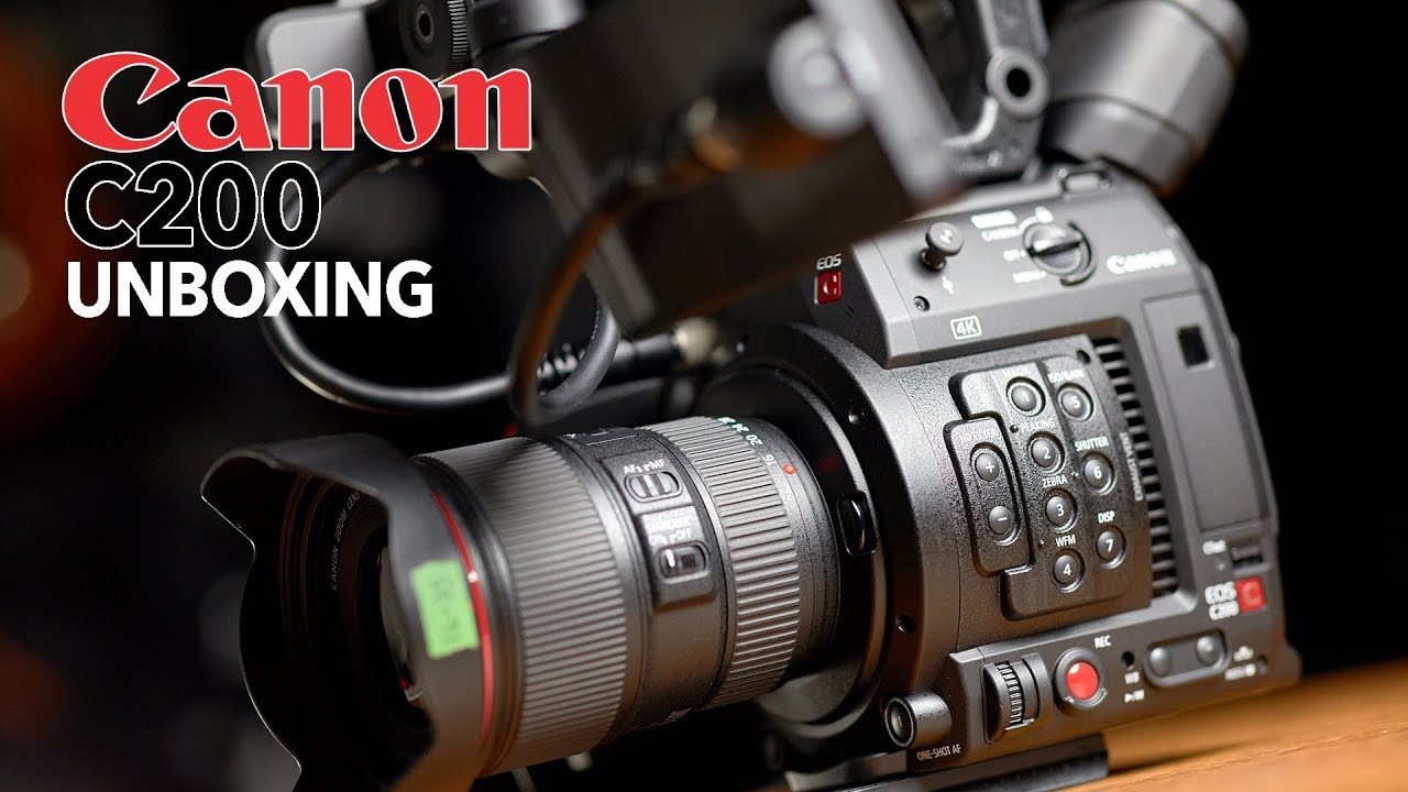 Canon C200 Unboxing - YouTube